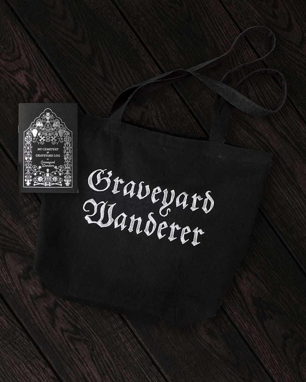 Graveyard Wanderer Bundle ~ Tote & Log – Graveyard Wanders