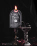 Til Death ~ Tombstone Candle – Graveyard Wanders
